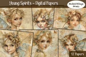Printables - Nature Sprites - Wichtel-Village