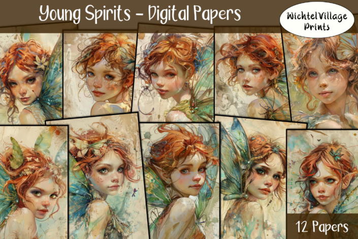 Printables - Nature Sprites - Wichtel-Village
